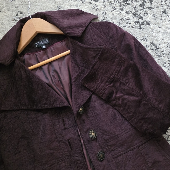 Juliana Collezione | Jackets & Coats | Vintage Juliana Collezione ...